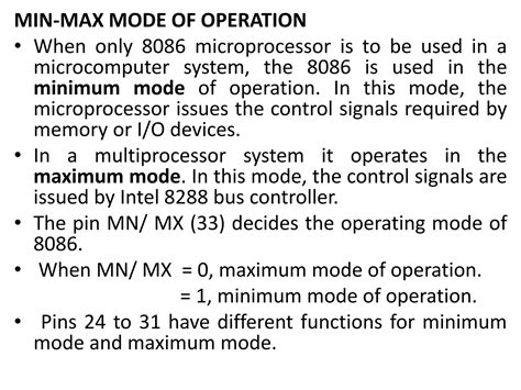 Unit 2 8086 System Bus Structure Pptx