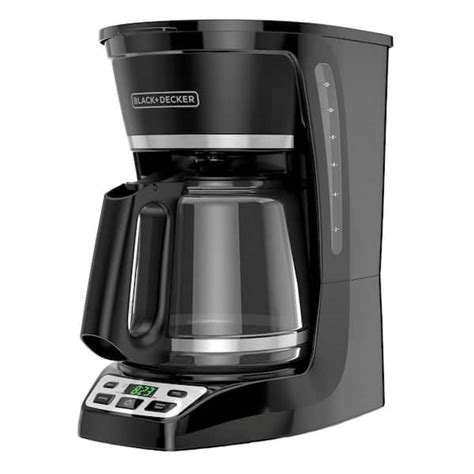 Blackdecker 12 Cup Black Drip Coffee Maker Programmable Cm1070b 1