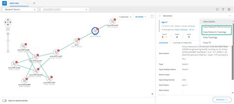 View Nodes And Link Information Opsramp Documentation