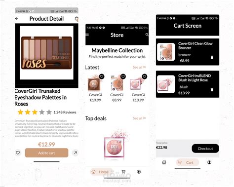 Flutter E Commerce مستقل