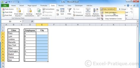 Excel Course Drop Down List Data Validation Learn High Defination