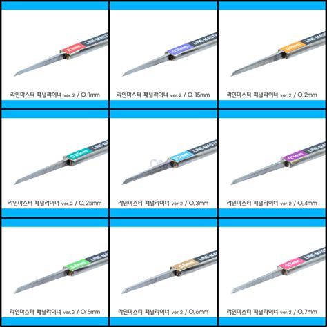 Omg Oh My Gundam Line Master Panel Liner Series Scriber 0 1mm 4 0mm