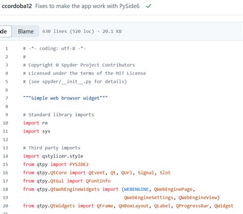 Pyside6使用qtwebengine实现gui嵌入网页内容 技术栈