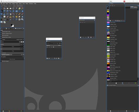 I Cannot Dock Tabs Or Create New Dock Rgimp