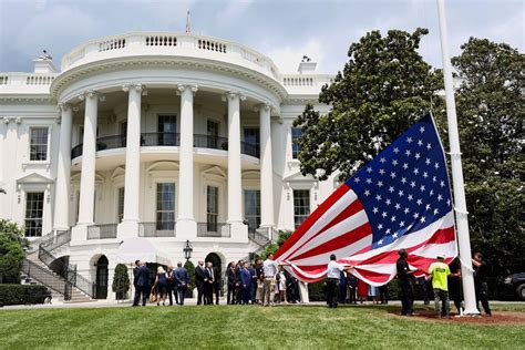 ‘the Best Poles Anywhere In The Country Trump Installs Gigantic Us Flags At The White House