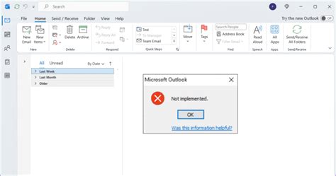 top 6 fixes for not implemented error in microsoft outlook for windows guiding tech