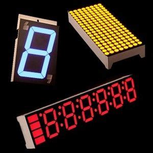 LED Display Digit Segment Electronic RITM Industry