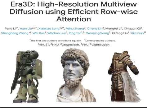 Video Naveen Manwani On Linkedin 🚨paper Alert 🚨 ️paper Title Era3d High Resolution Multiview