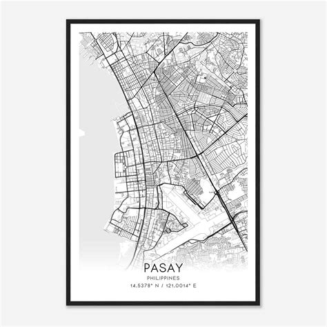 Pasay Custom Maps And Posters