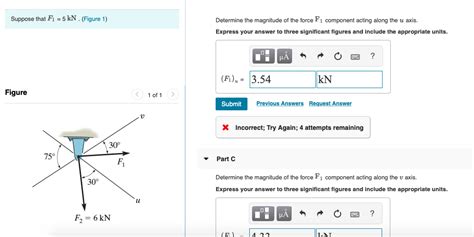 Solved Suppose That Fi 5 Kn Figure 1 Determine The
