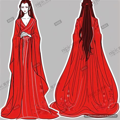 ai创作图红衣少女设计古风 大袖长袍 卡通古装新娘 古代红衣女子图片手绘 古装红袍的美女 古代长裙 红衣美女古代仕女 红衣男女q版 原创卡通红