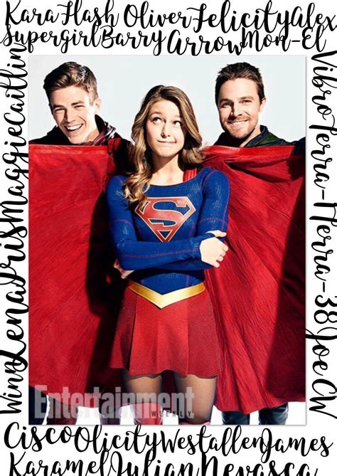 Supergirl And The Flash Wallpapers Wallpaper Cave