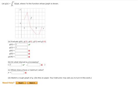 Solved Let G X X F T Dt A Evaluate Chegg Com