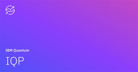 Iqp Ibm Quantum Documentation