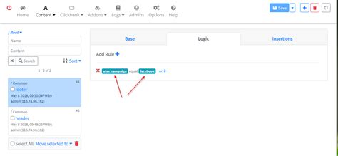 Adminsnippets CBSplit CMS Wiki