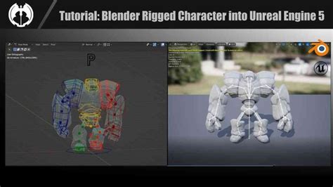 Tutorial How To Export A Rigged Character From Blender To Unreal Engine 5 Unreal Engine