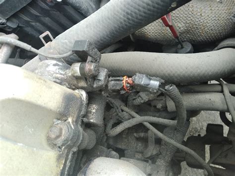 Разъем датчика распредвала от ВАЗ 2110 — Hyundai Santa Fe (1G), 2,4 л ...