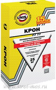 Полимерная шпатлевка 'Юнис-Крон'