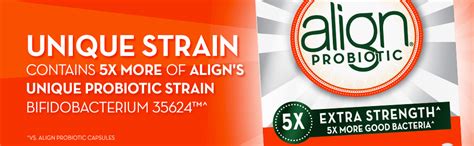 Align Probiotic Extra Strength 1 Doctor Recommended For Men And Women 5x More Good Bacteria