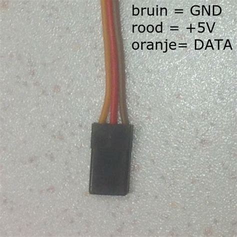 Les Servo Met Knop Fun Met Electronica