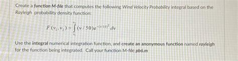 solved create a function m file that computes the following