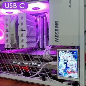 Amazon Com In IPS USB Mini Screen PC CPU HDD Monitor For AIDA Computer Temperature Display