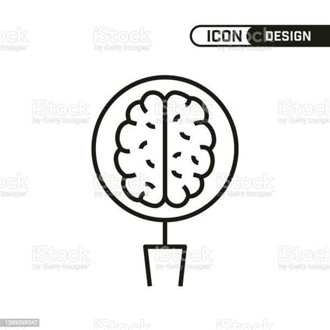 인공 지능 라인 아이콘 단일 아이콘 디자인 다용도 및 편집 가능한 얇은 라인 디자인 아이콘에 대한 스톡 벡터 아트 및 기타