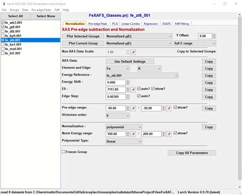 51 Larix Overview — Xraylarch 0972 Documentation