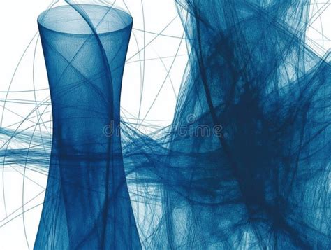 Minimalistic Abstract Art Featuring Overlapping Blue Textures And