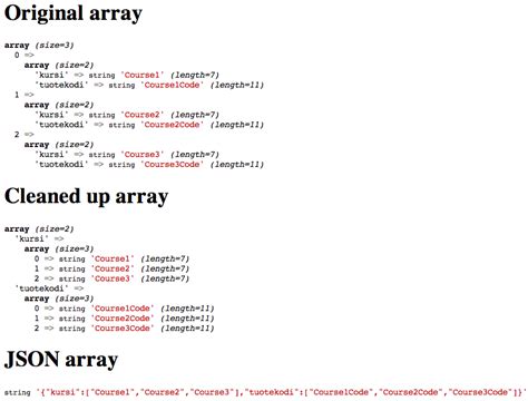 Php Convert Pdo Fetchall Array To Javascript Array Stack Overflow