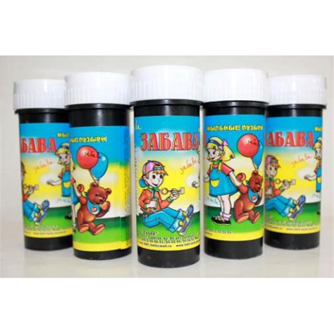 Мыльные пузыри "Забава"