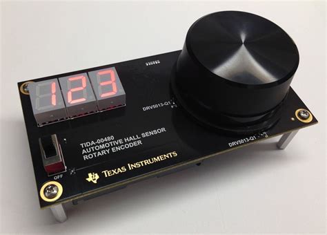 TIDA Automotive Hall Sensor Rotary Encoder TI Com