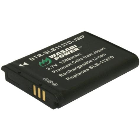Samsung SLB-1137D Battery by Wasabi Power