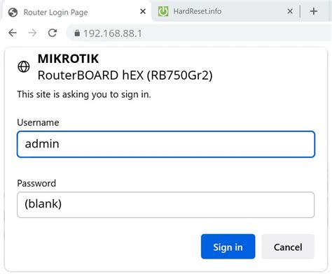 MIKROTIK RouterBOARD HEX RB Gr Factory Password How To HardReset Info