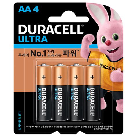 듀라셀 Aa 건전지 울트라 및 디럭스