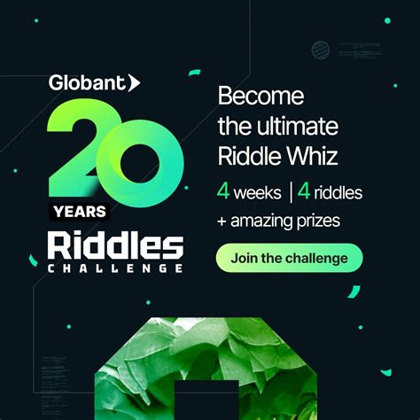 globant on linkedin globant 20 years globant s contest