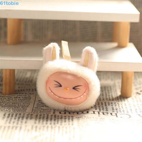 Tobie Labubu 娃娃公仔卡通 Labubu Pop Mart 乙烯基娃娃 Labubu 毛絨吊墜可愛的 Z 蝦皮購物