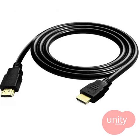 Hdmi Computer Tv Cable Original 1 Mtr And 3 Mtr Unitymobile B2b