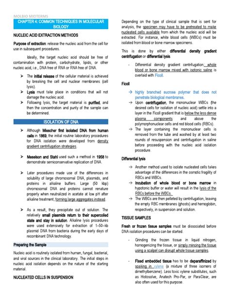 Chap 4 Com Tech Nucleic Acid Extraction Methods Pdf Gel Electrophoresis Lysis