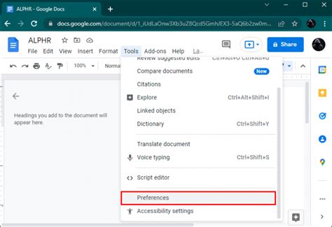 How To Turn Off AutoCorrect In Google Docs