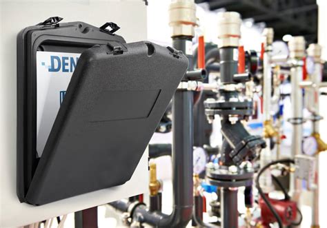 Document Box In Plastic PE Black Front Opening For A4 Documents