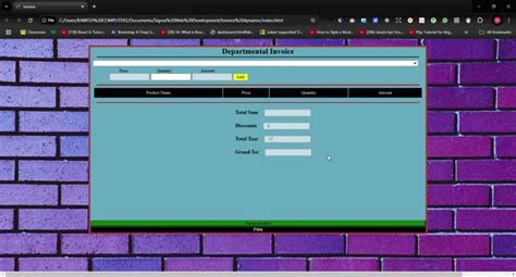 Muhammad Yaseen Haider On Linkedin Webdevelopment Dynamicinvoice Javascript