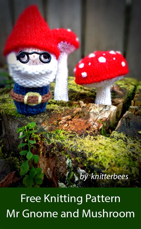 Mushroom Knitting Patterns In The Loop Knitting