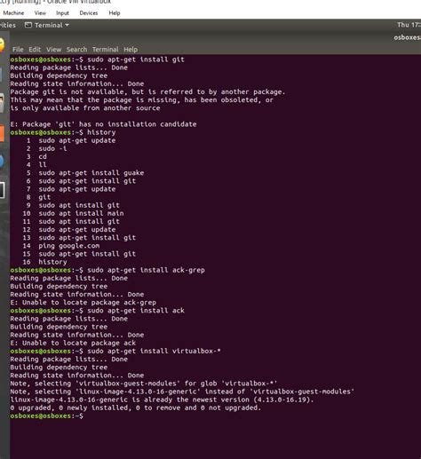 System Installation Cant Apt Get Install Software On 1710 On