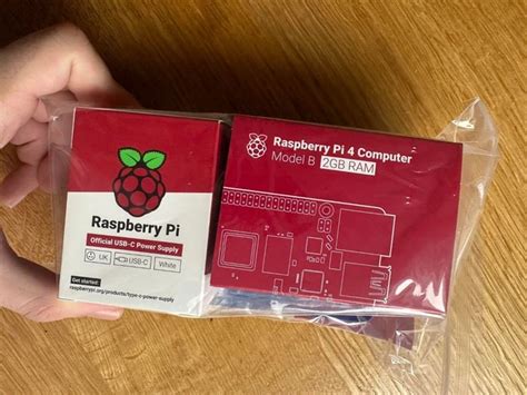 Raspberry Pi 4 Model B 2gb Ram Starter Kit New And Sealed Next Day