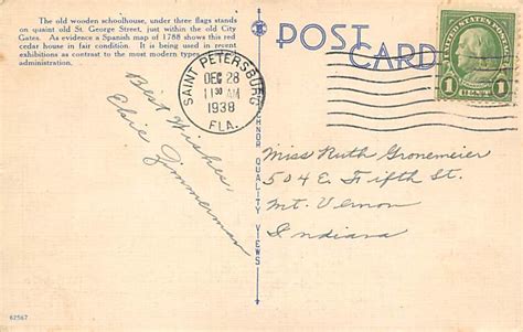 Oldest Class Room In The Oldest School House Oldest City In The United States Topics