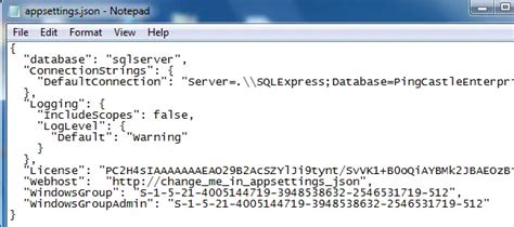 Pingcastle Enterprise Installation And Configuration Netwrix Product Documentation