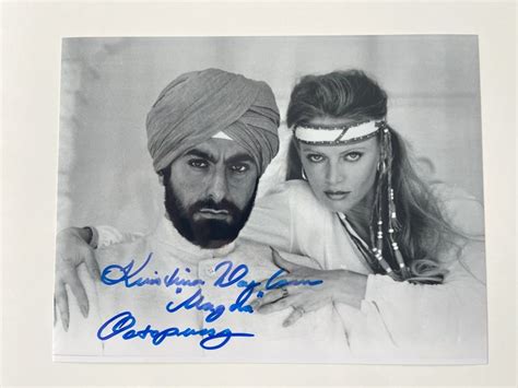 James Bond 007 Octopussy Kristina Wayborn As Magda Handsigned Photo With Bbc Holographic