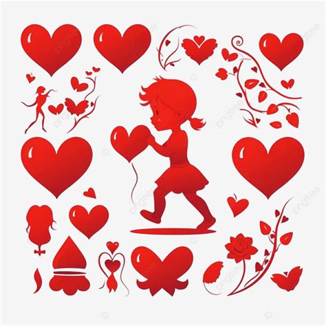 발렌타인 데이 아이는 큐피드 만화 캐릭터와 함께 적절한 실루엣 게임을 찾습니다 차이점 찾기 아이 퍼즐 매칭 게임 Png 일러스트 및 이미지 에 대한 무료 다운로드