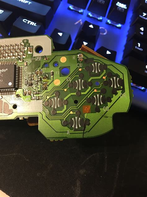 N64 Controller Cracked Pcb The Independent Video Game Community